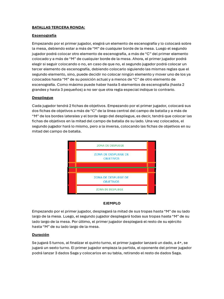Escenario 3 | PDF | Operaciones militares | Conflictos