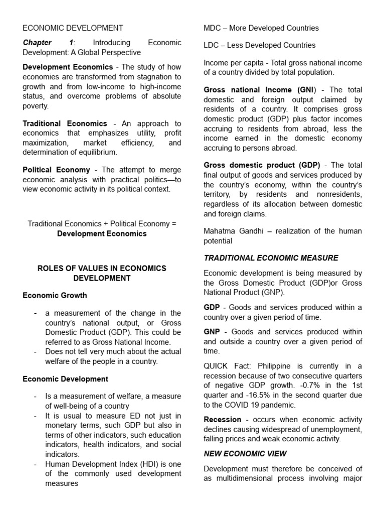 Ed 111-Prelims | Download Free PDF | Gross Domestic Product | Economics