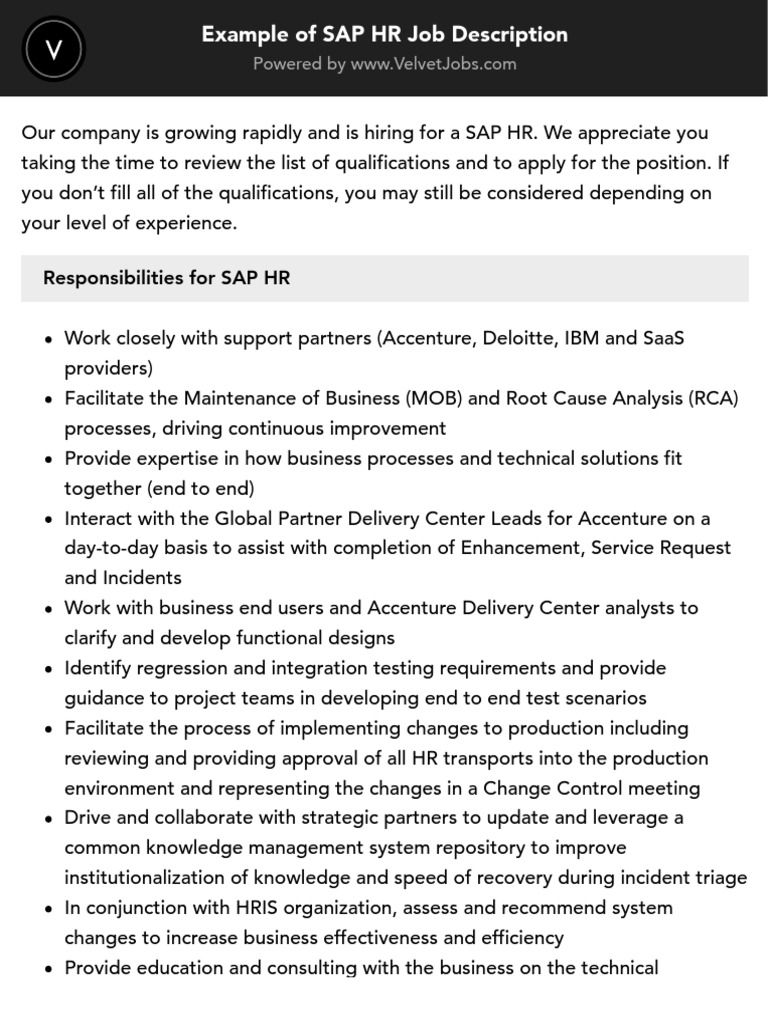 Sap Hr V1 Pdf Computing Information Technology