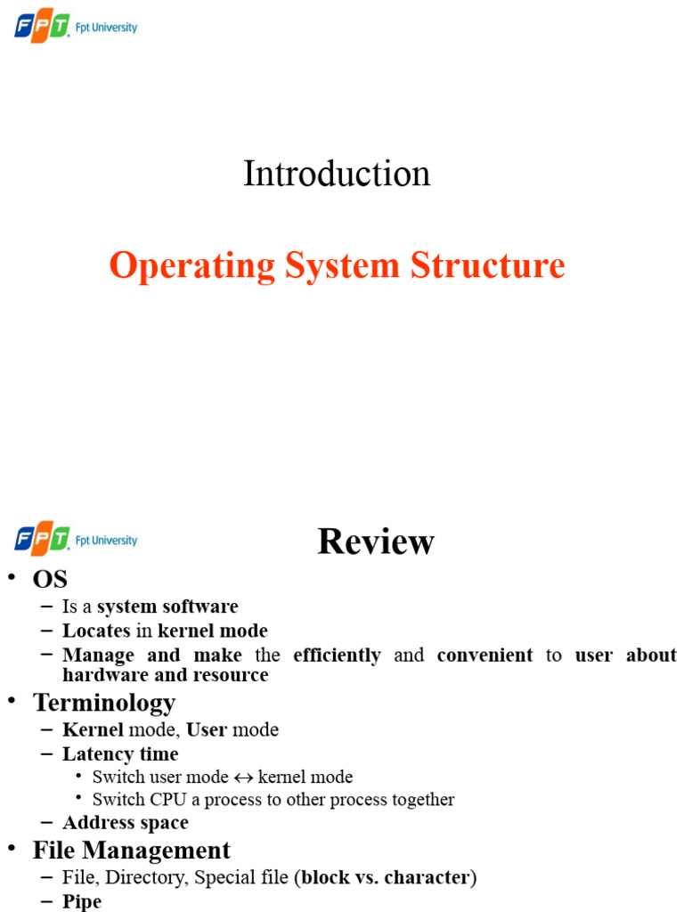 OS Structure | PDF | Kernel (Operating System) | Operating System