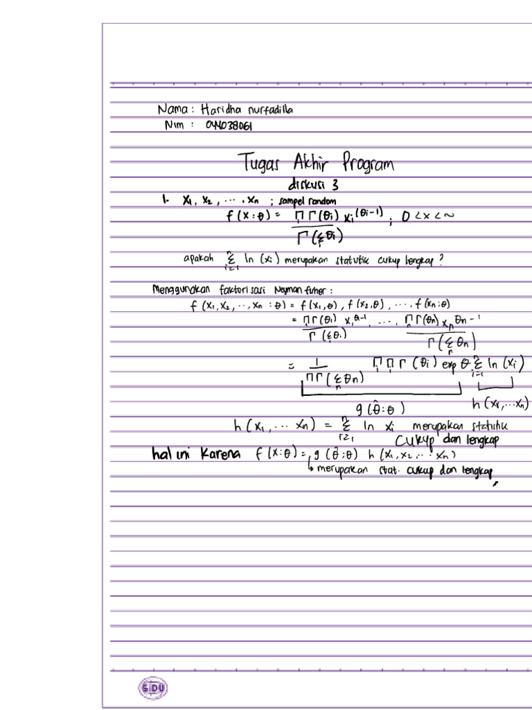 Sesi 3 Haridha N TAP | PDF