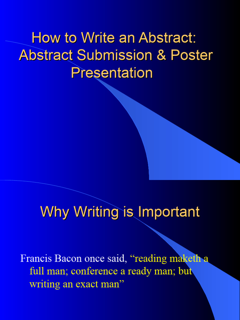Abstract Writing | PDF | Abstract (Summary) | Grammar