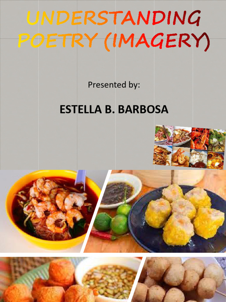 Types of Imagery in Literature Explained | PDF | Senses | Somatosensory ...