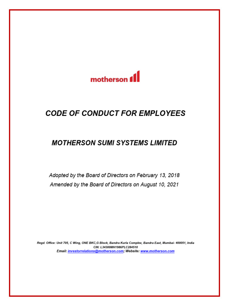 Copy Code of Conduct | PDF | Intellectual Property | Integrity