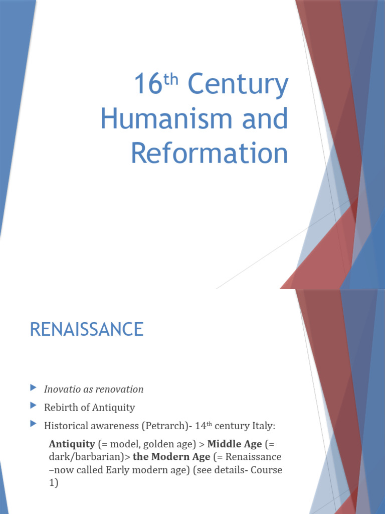 CURS 6 Part 1 - Humanism - The Elizabethan World Picture | PDF | Renaissance | Humanism