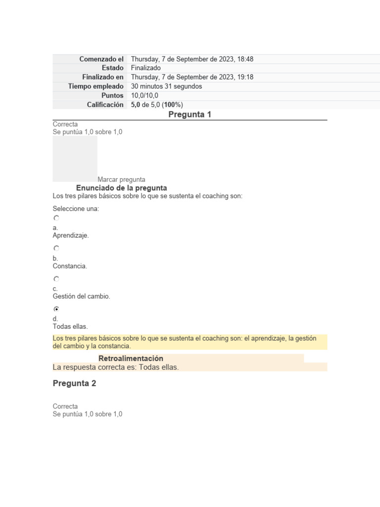 Fundamentos del Coaching y Liderazgo | PDF | Negociación | Las emociones