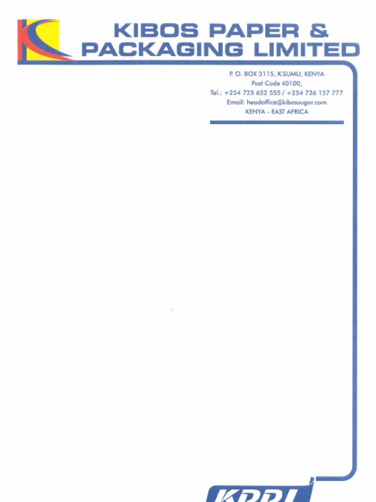 KPPL Letter Head | PDF