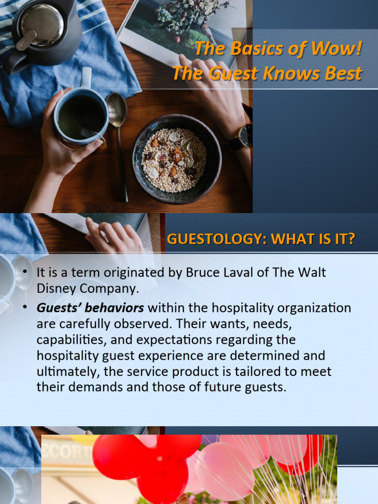 Guestology for Hospitality Pros | PDF | Waiting Staff | Experience