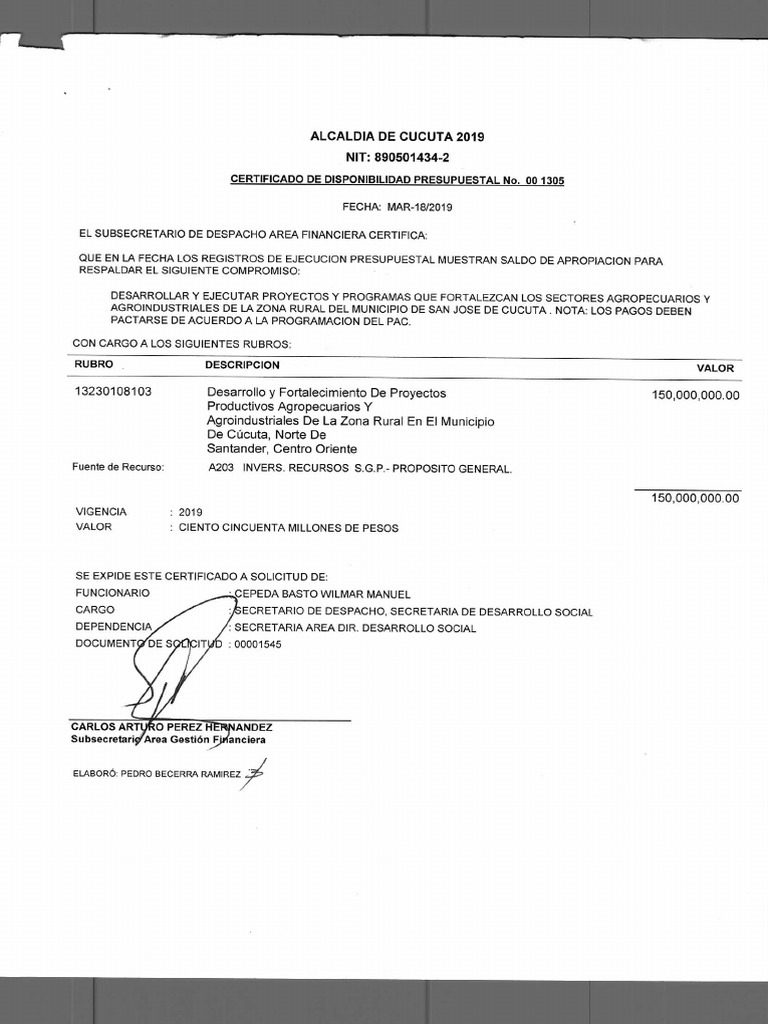 2702-2019 CDP 1 | PDF