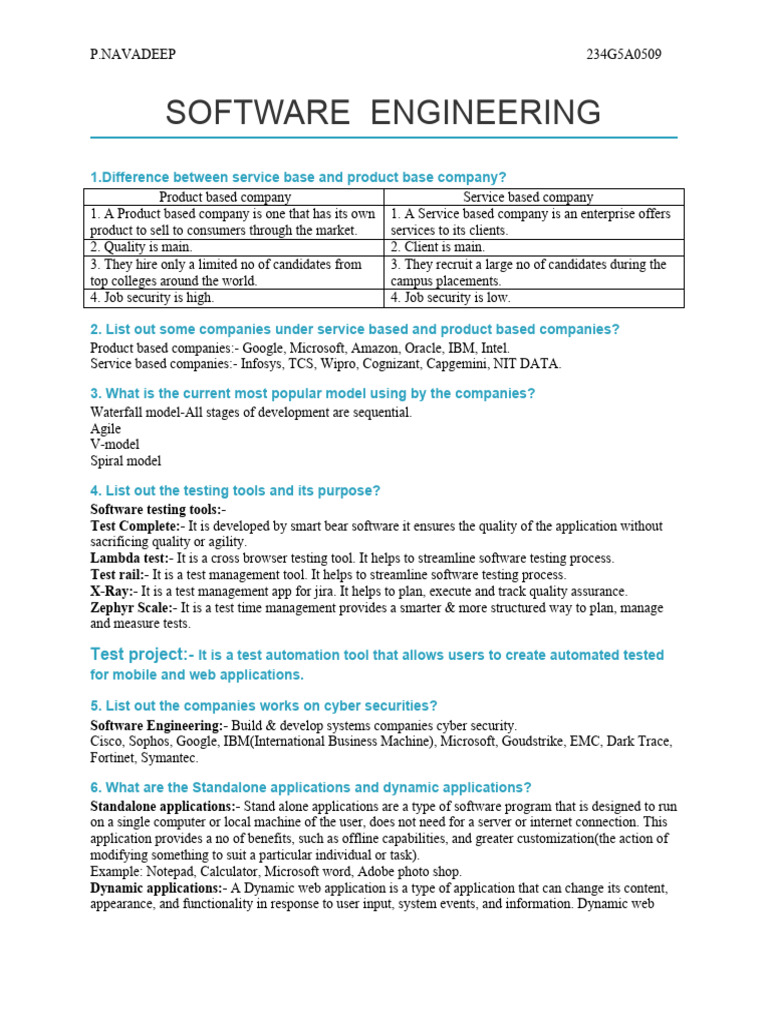 Software Engineering Pdf Unified Modeling Language Usability