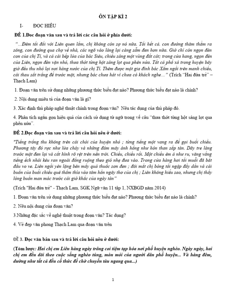 Bai Tap Thach Lam | PDF