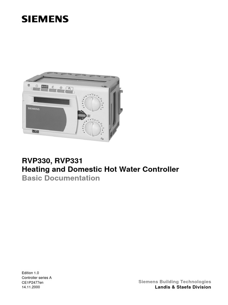 RVP331-A Documentation de Base en P2477 | PDF | Pump | Valve