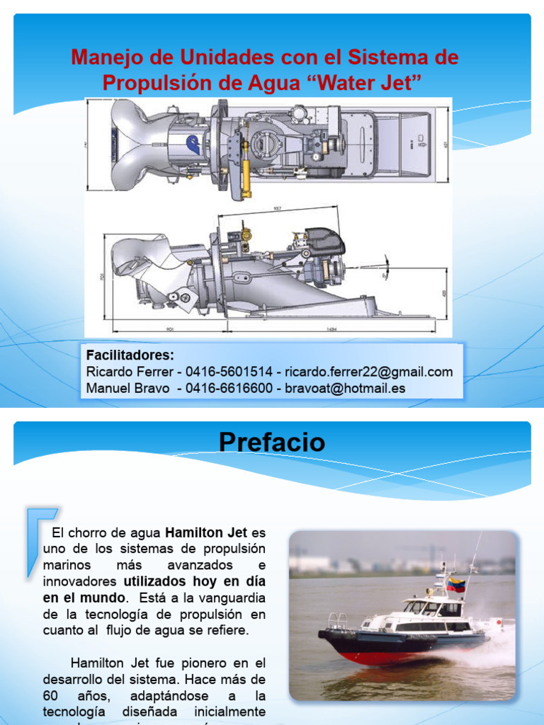 Sistema de Propulsión Water Jet | PDF | Ingeniería mecánica | Física ...