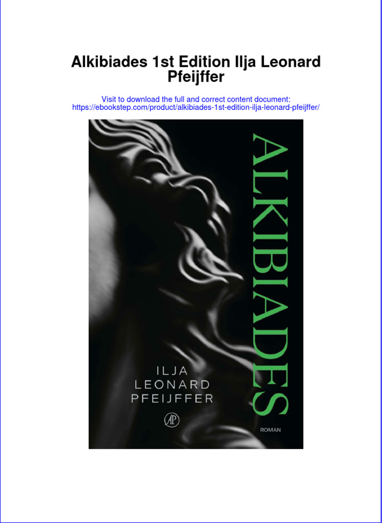 PDF of Alkibiades 1St Edition Ilja Leonard Pfeijffer Full Chapter Ebook ...