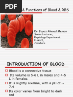 Red Blood Cell Adaptations Explained | PDF