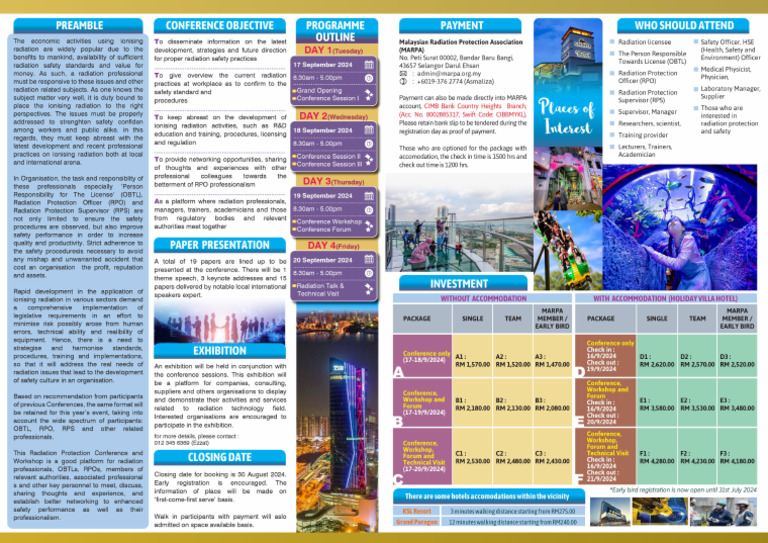Radiation Protection Conference and Workshop | PDF
