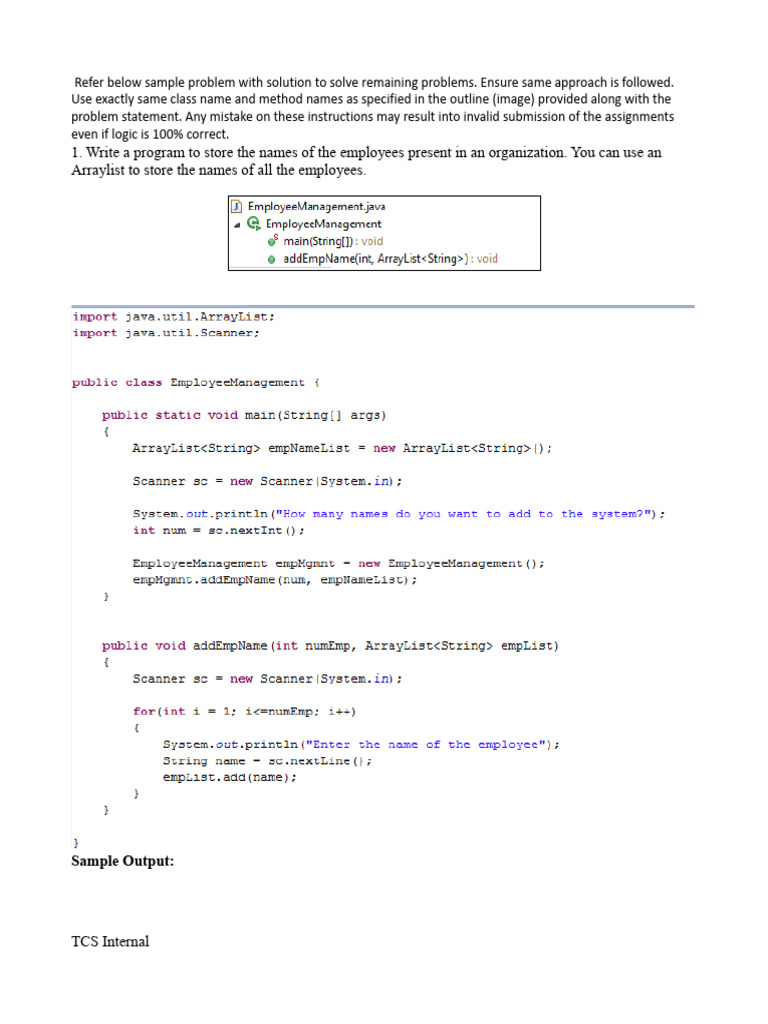 5_Collections_Problem_Statements | PDF