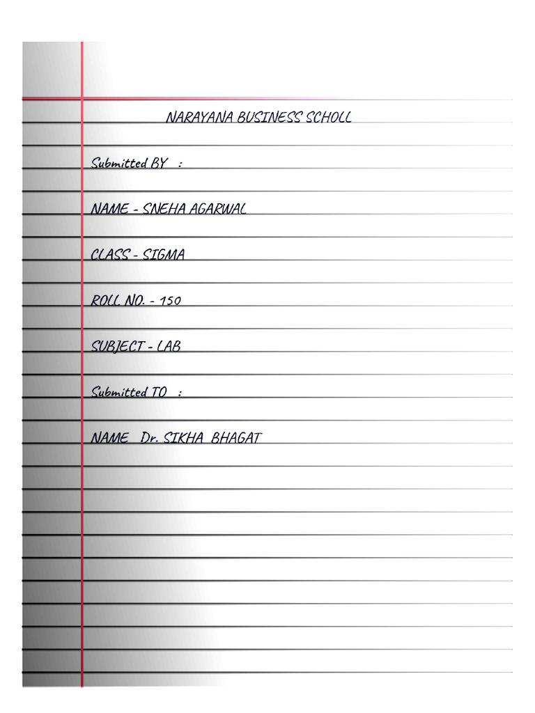 Sneha Agarwal - CEC 3 - TERMS - 150 | PDF
