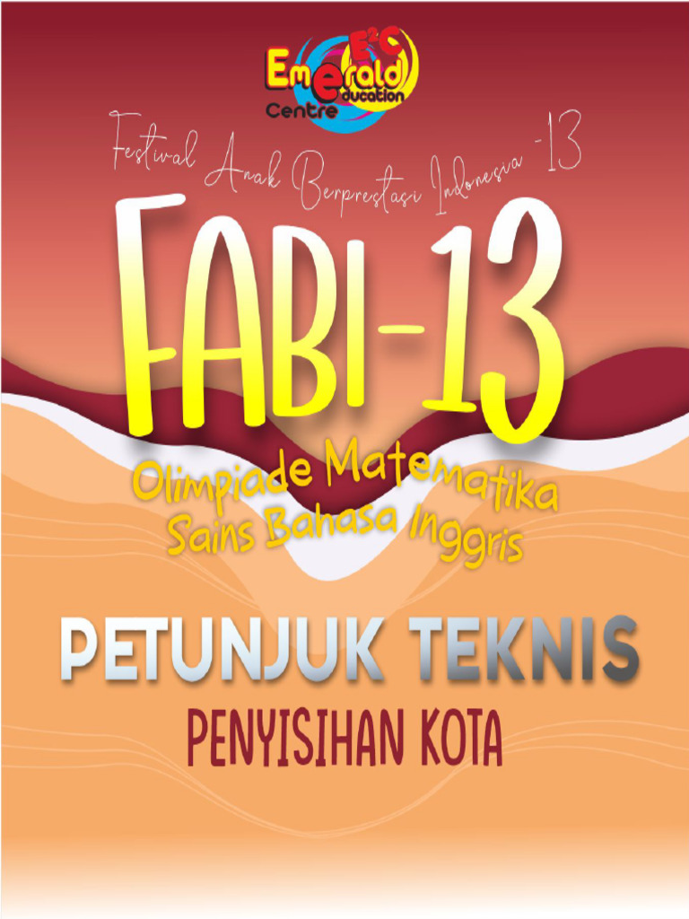 Petunjuk Teknis Fabi 13 | PDF