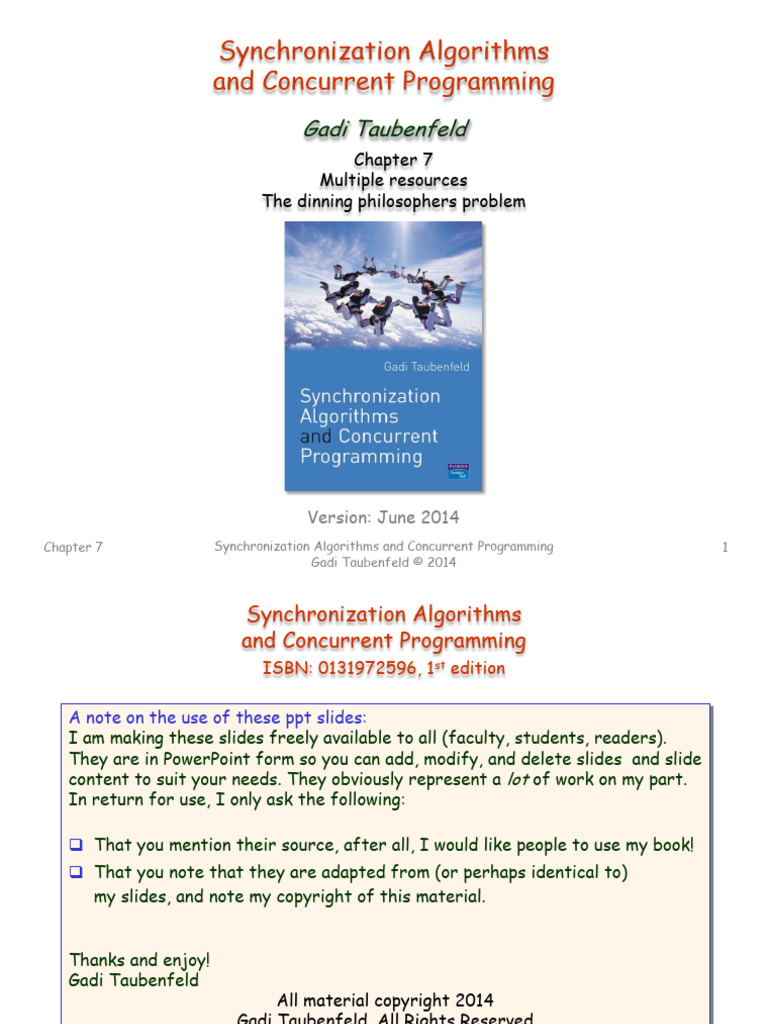 Chapter7 MultipleResources | PDF | Computer Programming | Computer Architecture