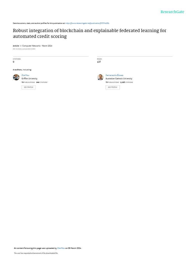Robust-integration-of-blockchain-and-explainable-federated-learning-for ... Robust-integration-of-blockchain-and-explainable-federated-learning-for ...
