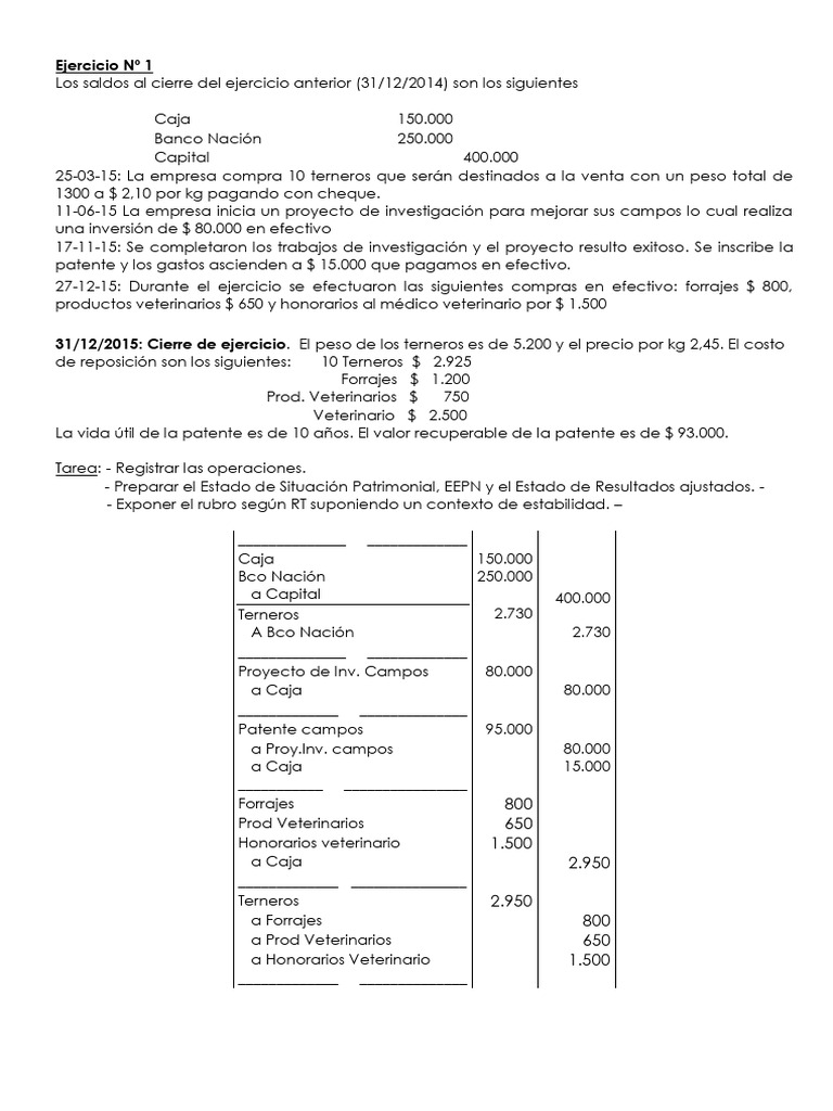 Biológicos (A) | PDF | Hoja de balance | Contabilidad financiera