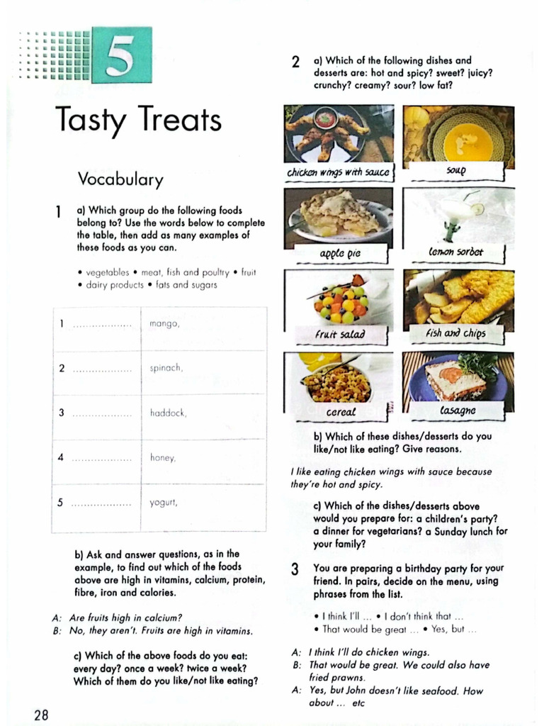 Tasty Treats | PDF