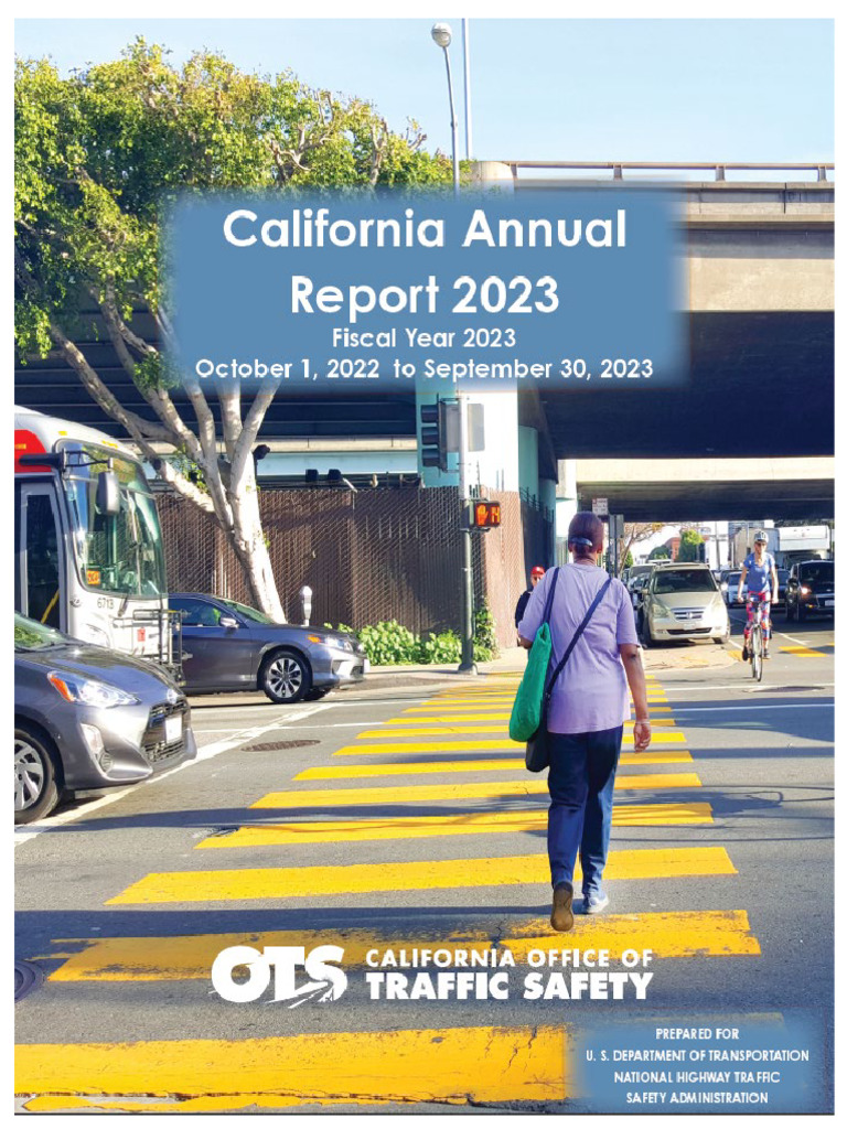 California Office of Traffic Safety Report - FY 2023 Annual Report ...