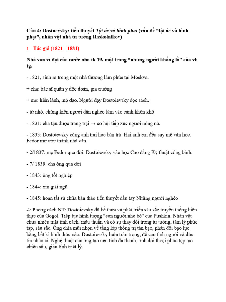 Câu 4, 10 VH Nga | PDF