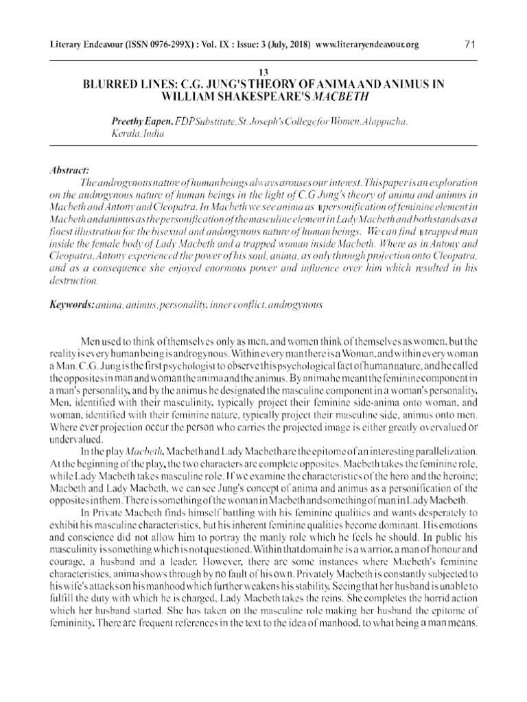 2018-07 12. Blurred Lines C.G. Jungs Theory of Anima and Animus in ...