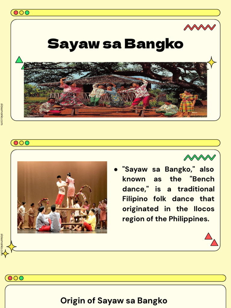 Sayaw Sa Bangko | PDF