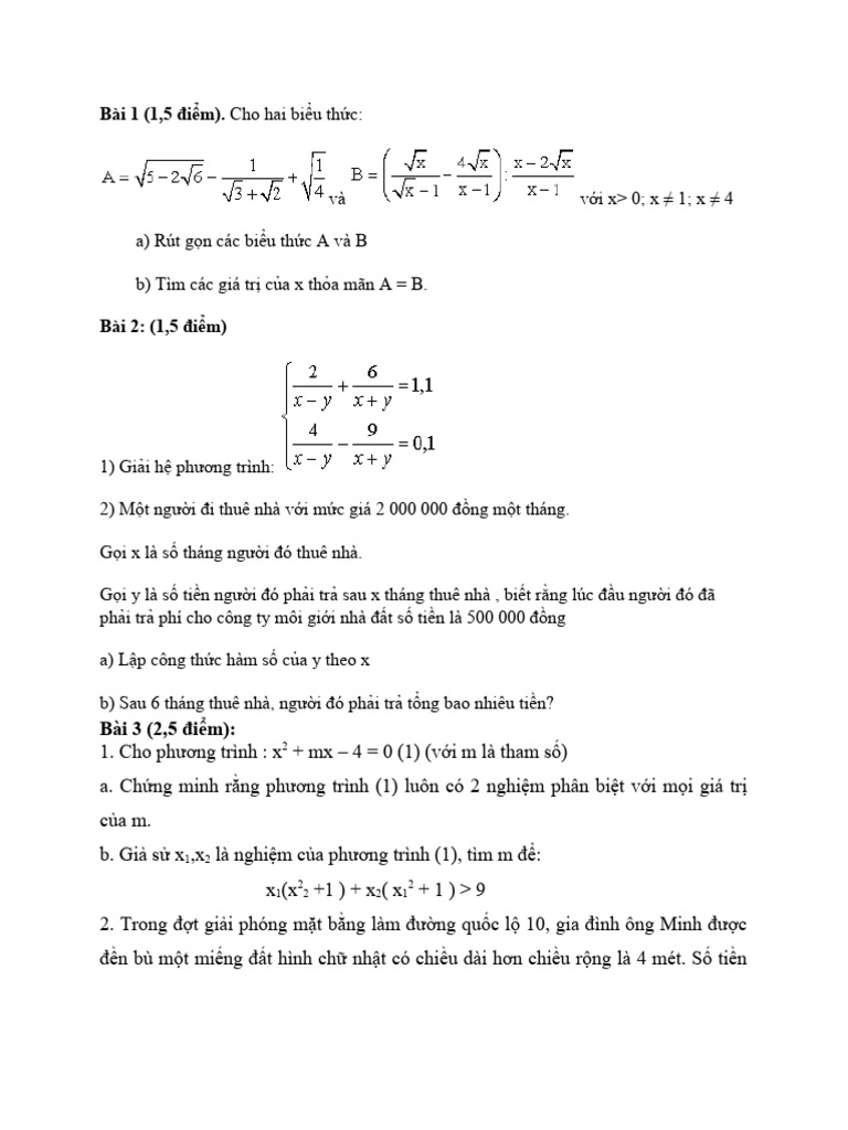 Baif Toan So 17 | PDF