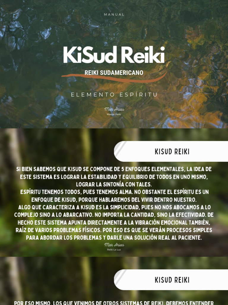 KiSud Reiki ESPÍRITU - Mar Arias, Reiki La Luz | PDF | Reiki | Ligero