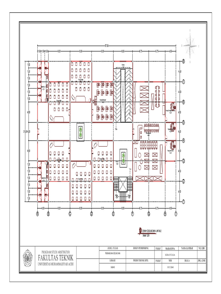 Denah Man 2-Model | PDF