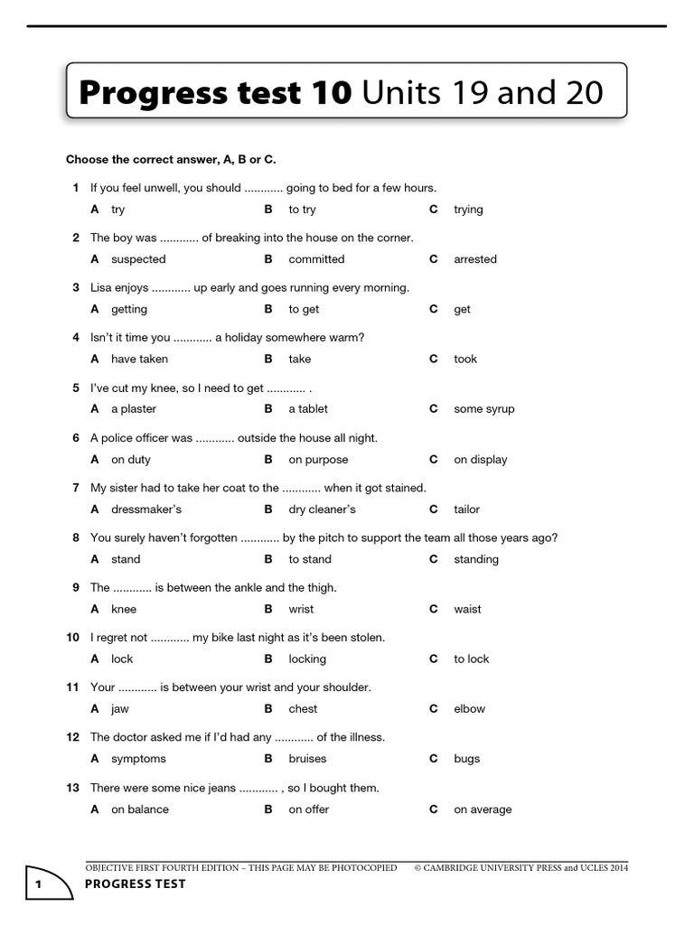 English Grammar Test Prep | PDF | Law Enforcement | Crime & Violence