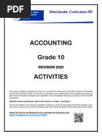 Grade 8 Accounting Concepts Guide | PDF | Debits And Credits | Banks