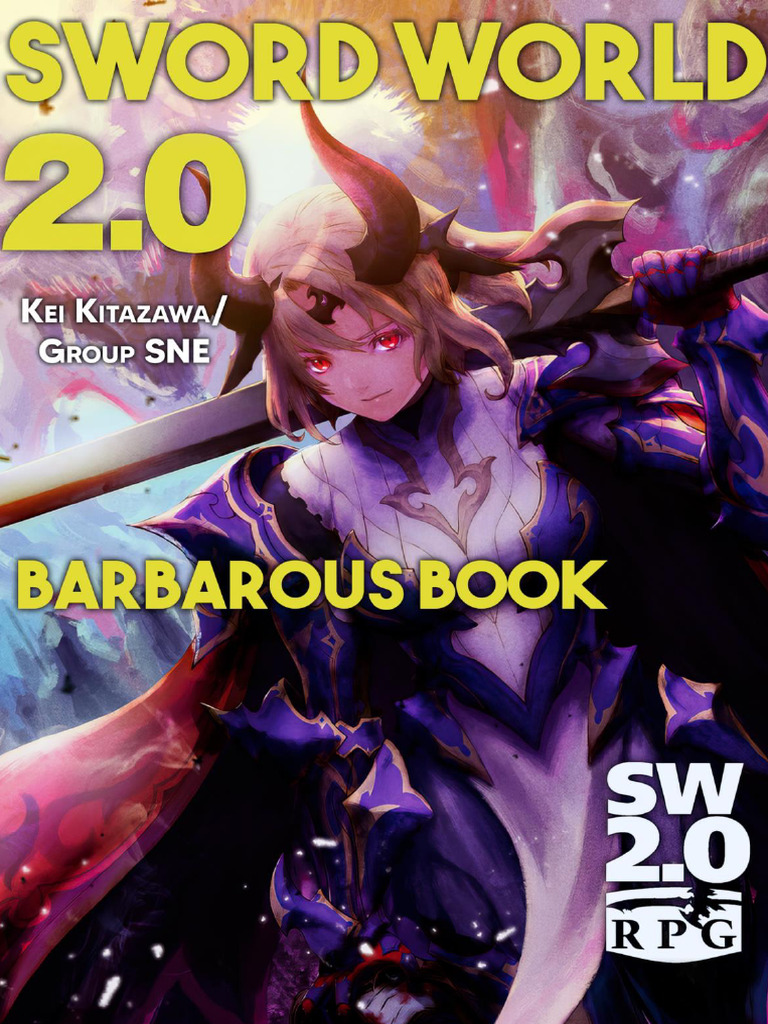 Sword World 2.0 - Barbarous Book | PDF