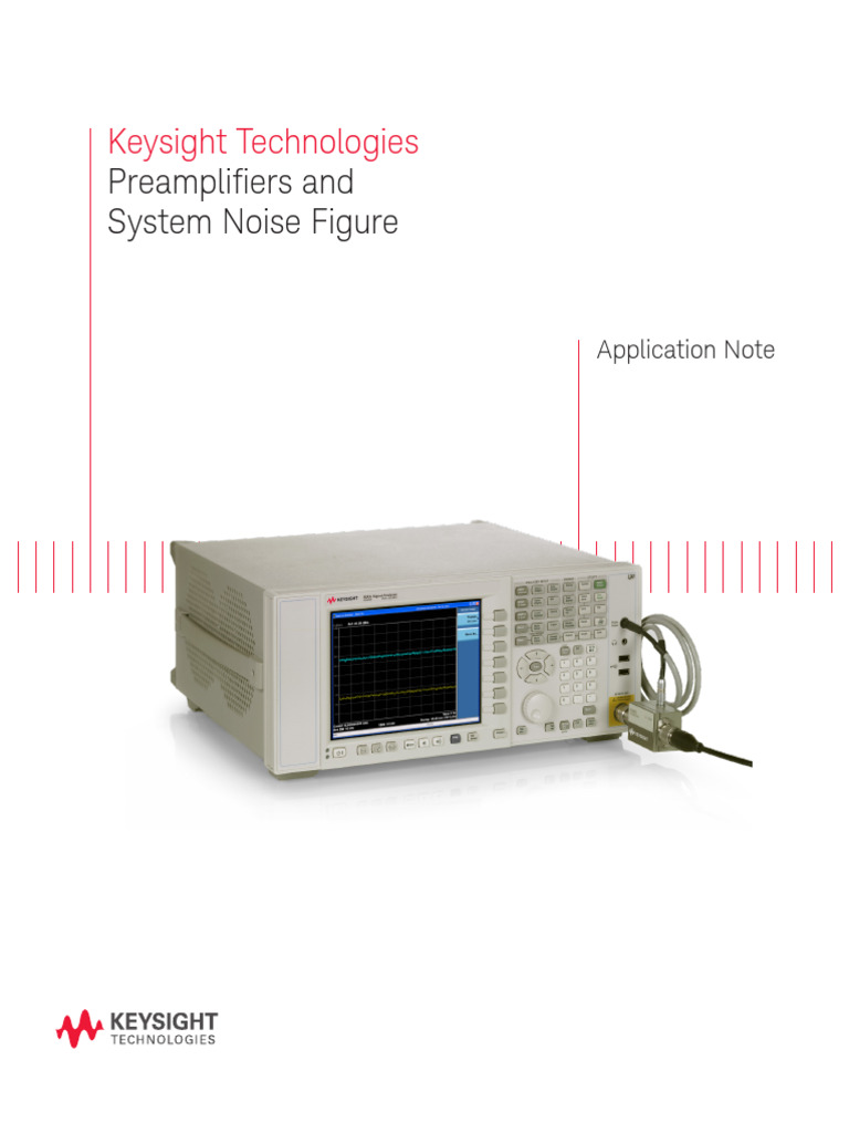 Preamplifiers and System Noise Figure | PDF | Signal To Noise Ratio | Decibel