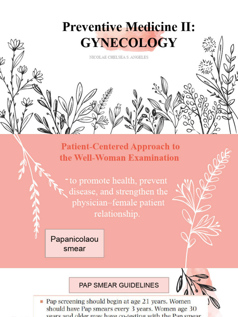 Gynecology | PDF | Menopause | Ovarian Cancer