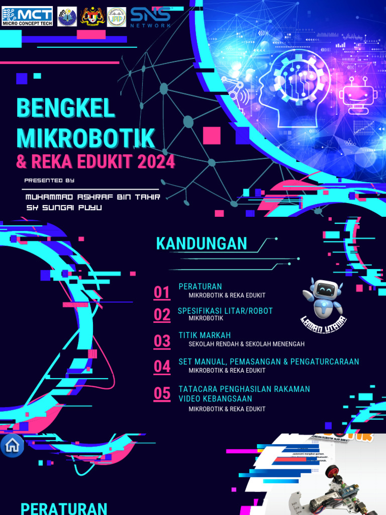 BENGKEL MIKROBOTIK & REKA EDUKIT 2024 | PDF