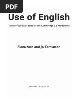Fce 5 With Answers | PDF