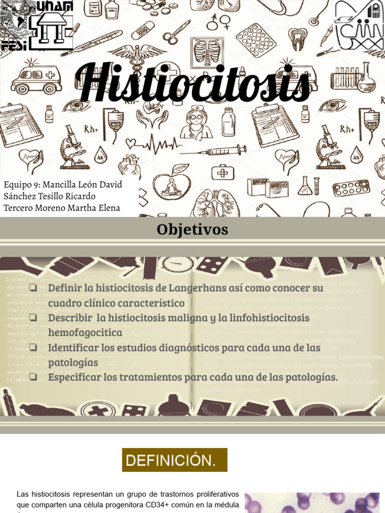 Histiocitosis: Definición y Tratamientos | PDF | Medicina CLINICA ...