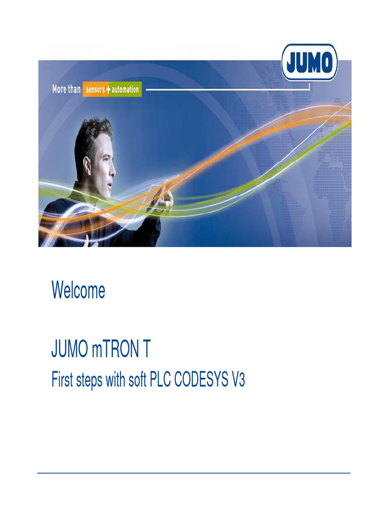 JUMO mTRON T First Steps With Soft PLC CODESYS V3 1 | PDF ...
