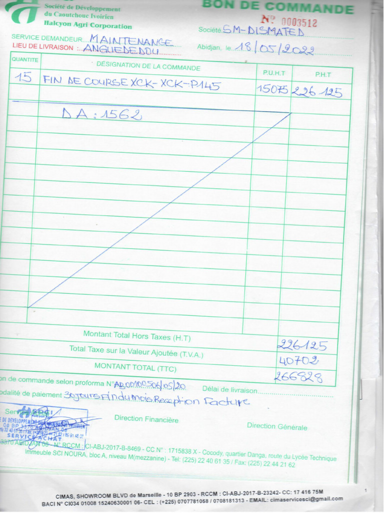 Commande Fin de Course Sm Dism | PDF
