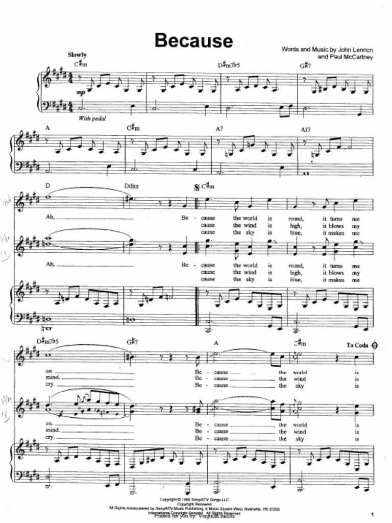 Because partition | PDF