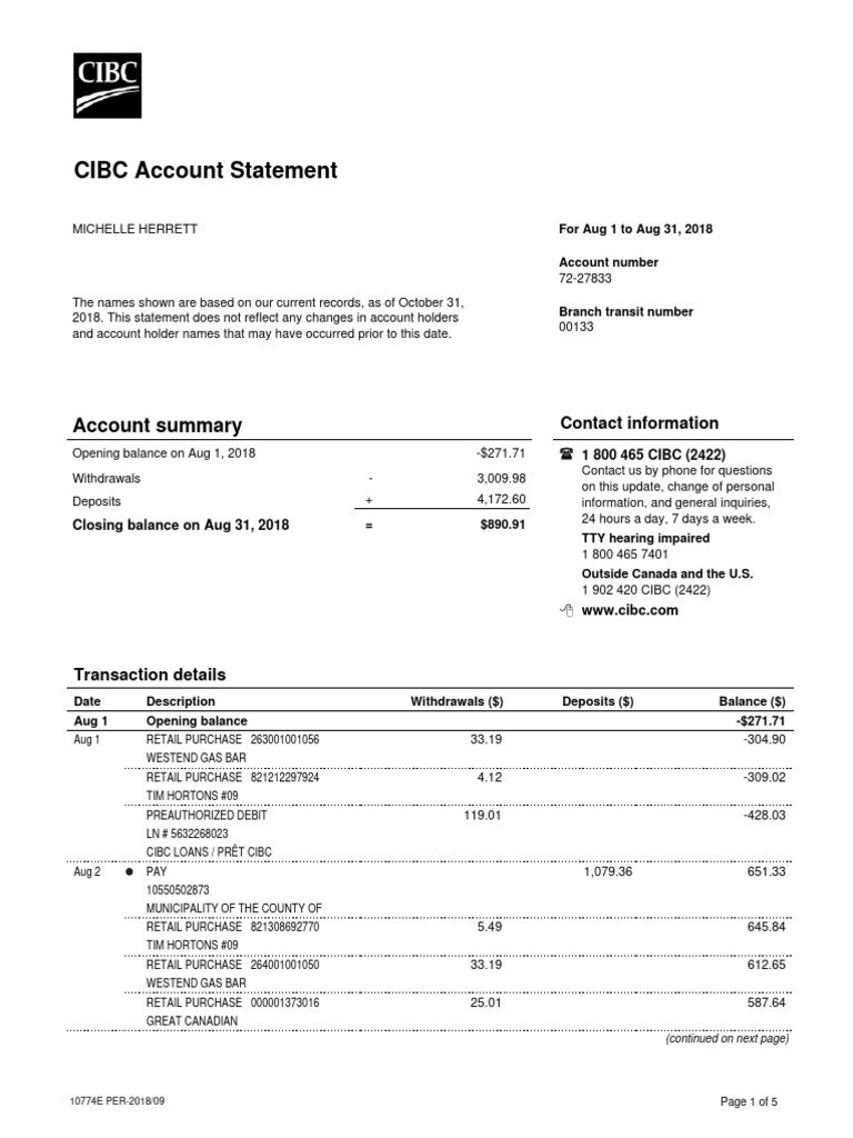 Online Statement | PDF | Overdraft | Deposit Account