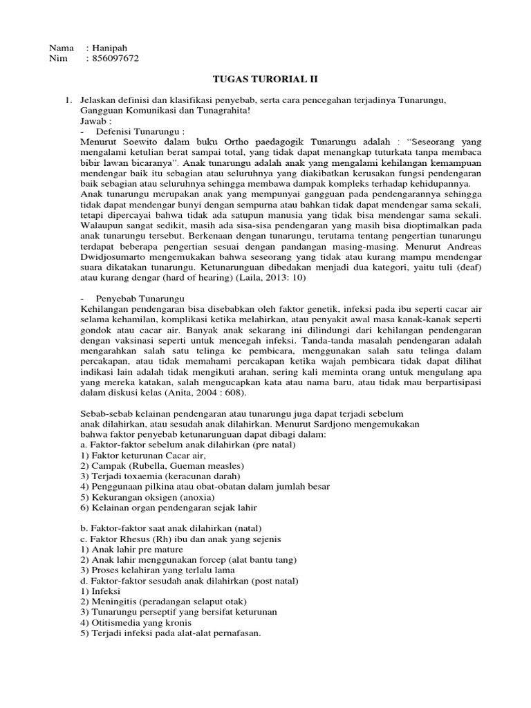 Hanipah TT2 Abk | PDF