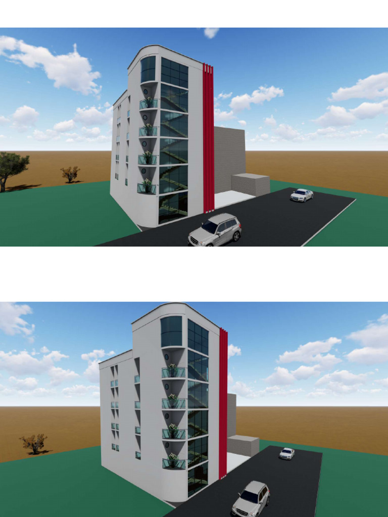 FUAD CLINTE G+4 AR 3D - 1 - Photo | PDF