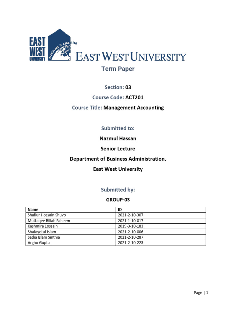 Doc2 (AutoRecovered) | PDF | Cost Accounting | Business Economics