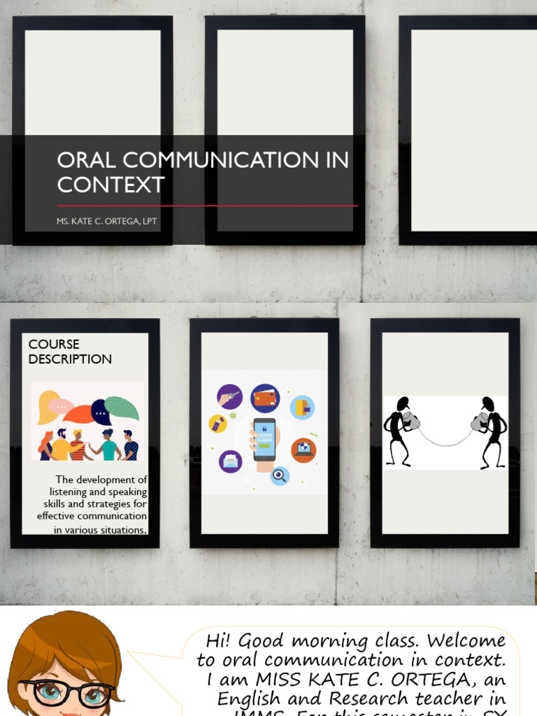 Nature of Communication - OC-Week1 | PDF | Communication | Information